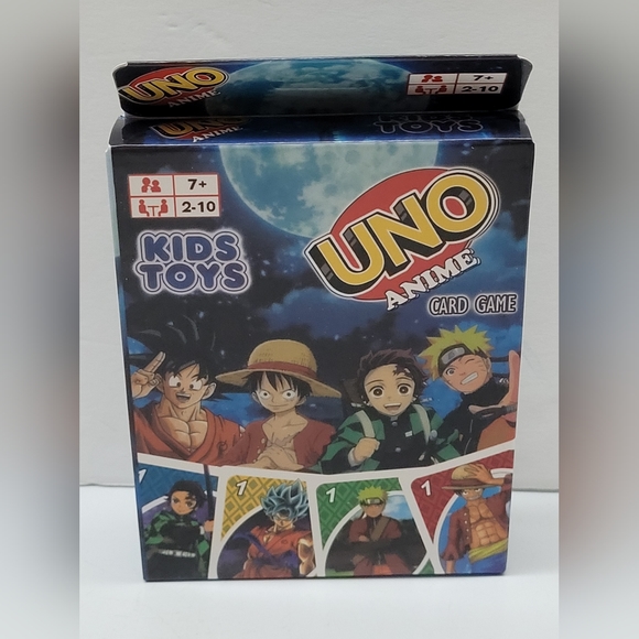Uno Anime | Toys | New Sealed Anime Uno Card Game One Piece Naruto ...